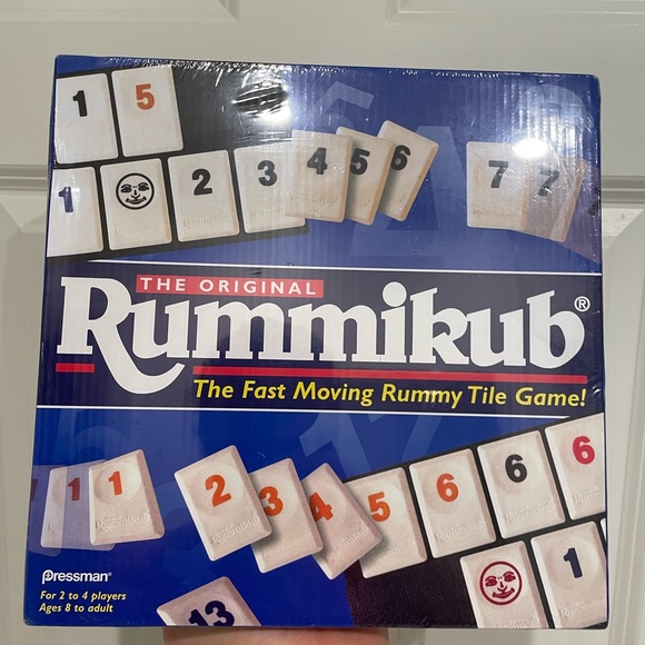 Games | Vintage 1997 Rummikub The Fast Moving Rummy Tile Game Original ...